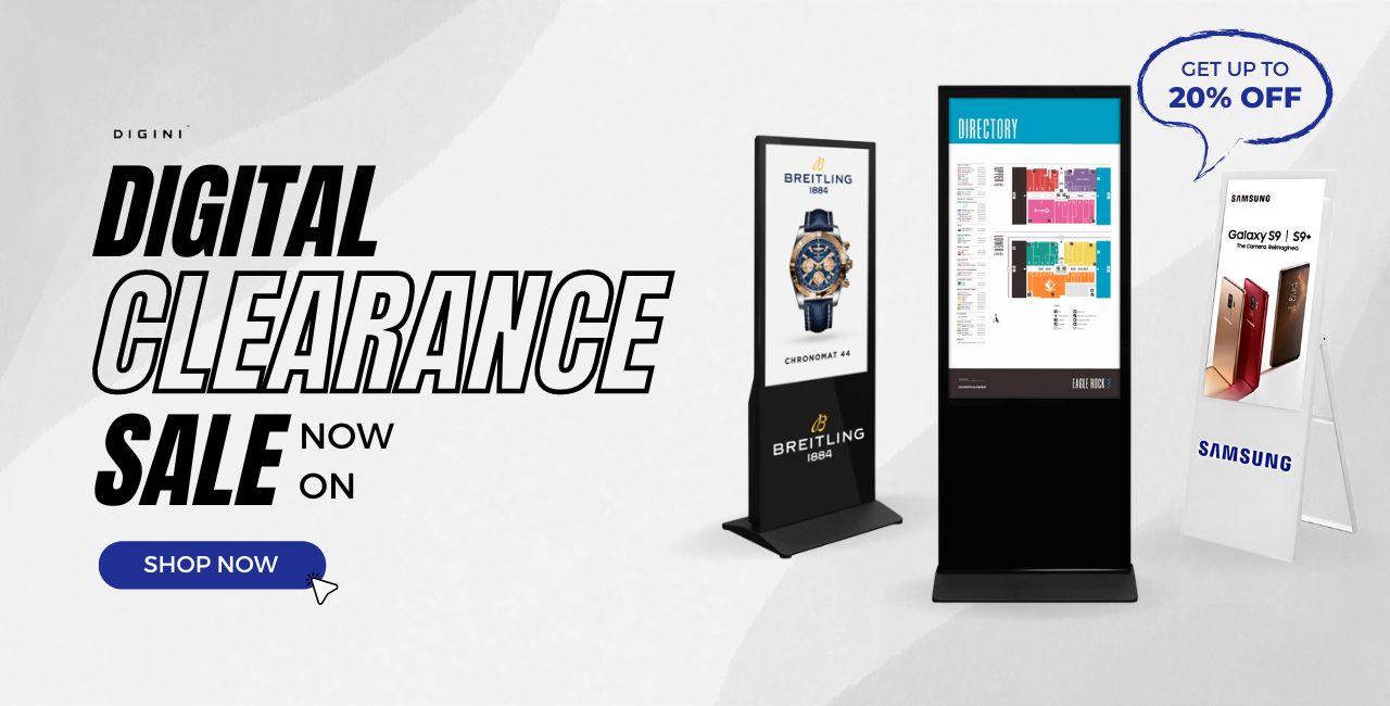 Digini Digital Displays – Digini (trademark of UK Point of Sale Group Ltd)